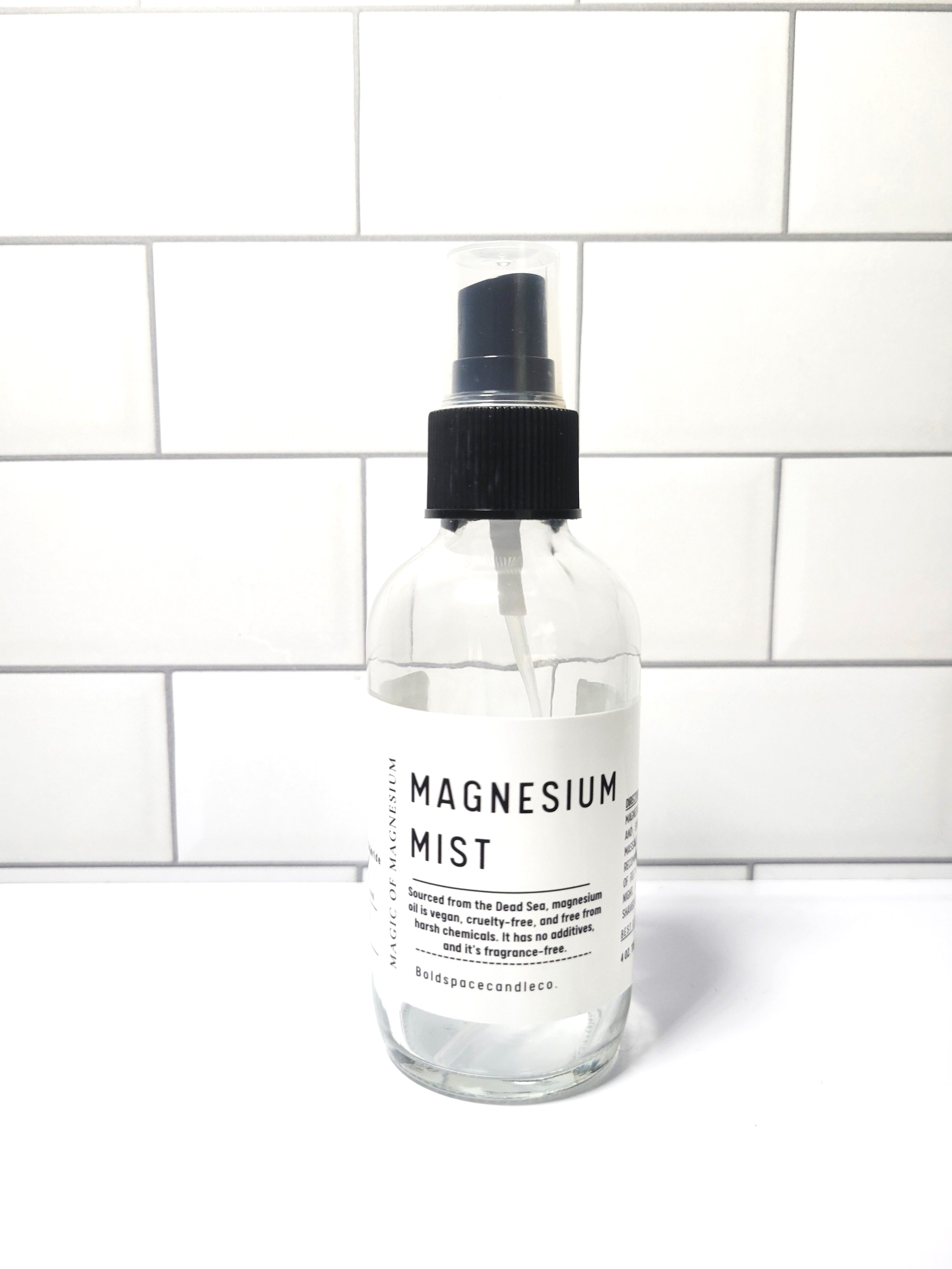 Magnesium Spray Benefits: Enhance Sleep & Wellness – Bold Space Candle Co.