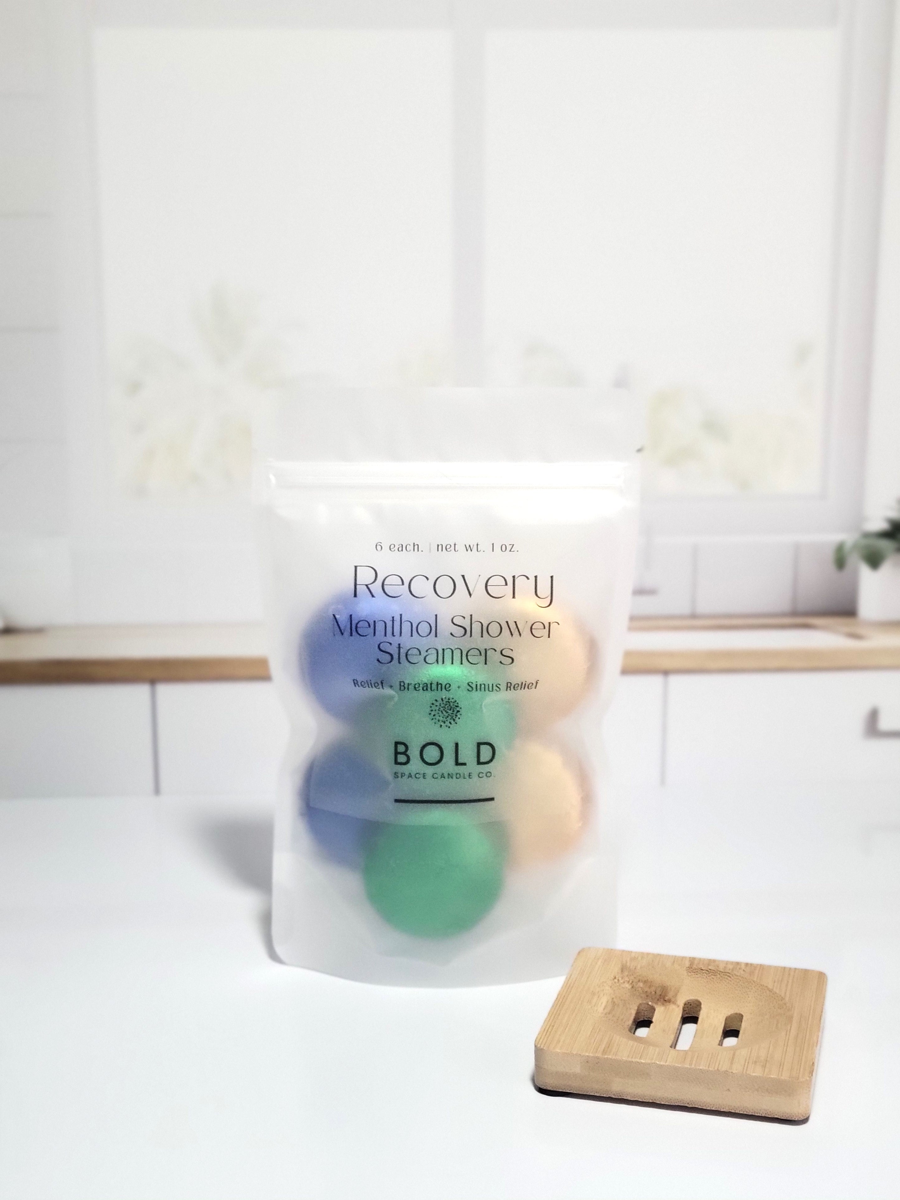 Recovery Pack - Menthol Shower Steamers | Wellness Gift Idea – Bold ...